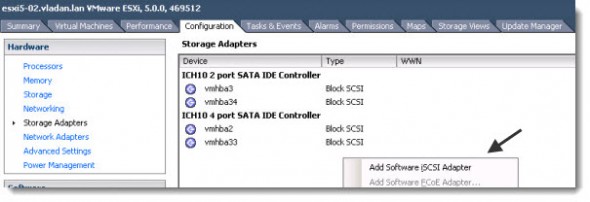 How To Configure Esxi For Iscsi Connection To Drobo Esx Virtualization