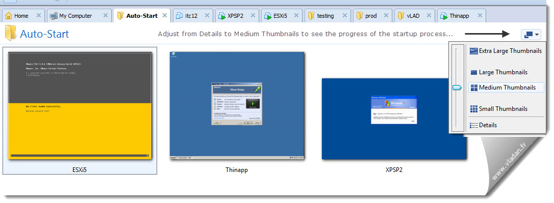 Start Up Several Vms One After Another Vmware Workstation Tip Esx