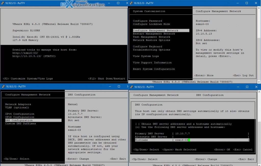 5 Ways to Change Hostname of your ESXi host - ESX Virtualization