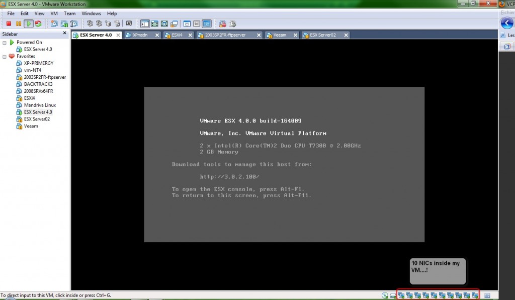You can really play now with VMware Workstation 7 - ESX Virtualization