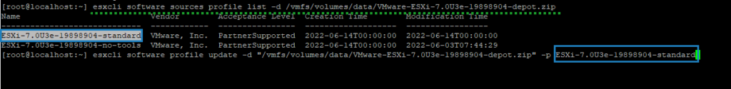 Patch Standalone Vmware Esxi 7 To 7u3e Latest Version Esx Virtualization