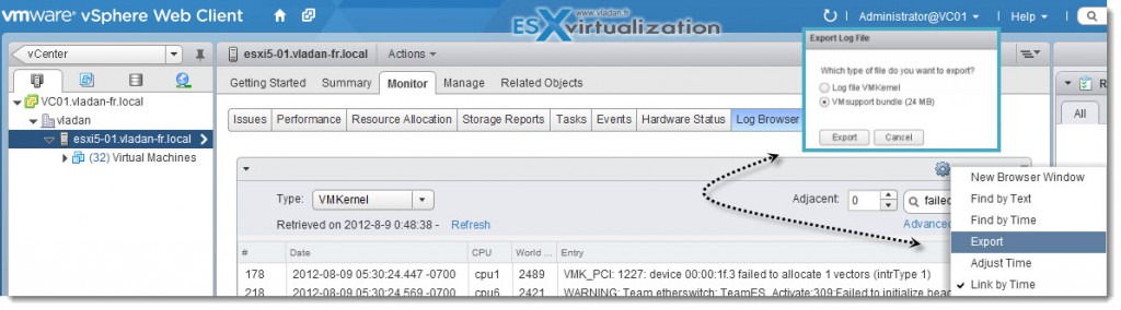 vSphere Web Client - New in VMware vSphere 5.1 - ESX Virtualization