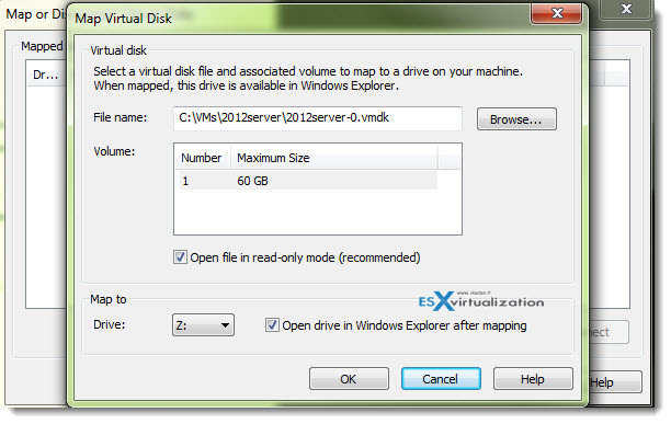 Mounting Vmdk Disks Directly To Your Windows Box How To Esx Virtualization