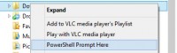 How to Add PowerShell Prompt Here to a Folder - ESX Virtualization