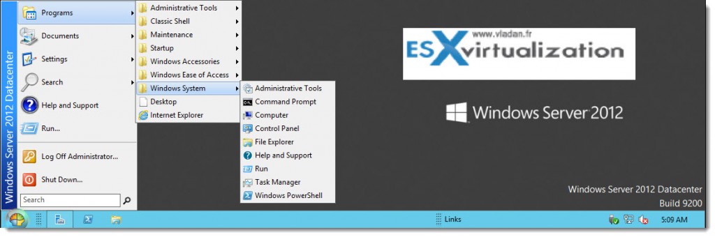Cool Start Menu for Windows 8.x and Windows Server 2012 (R2) - ESX ...