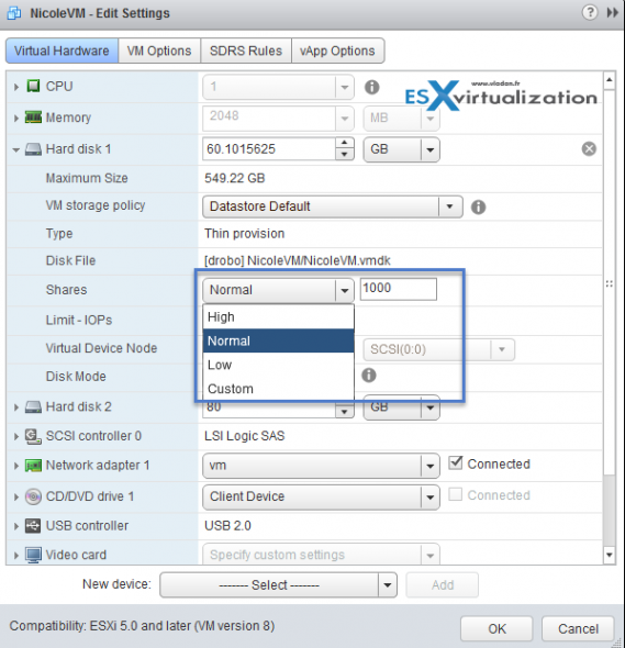 Vcp6 5 Dcv Objective 3 5 Set Up And Configure Storage I O Control Sioc Esx Virtualization