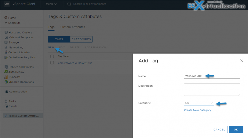 Vcp6 7 Dcv Objective 1 5 Manage Vcenter Inventory Efficiently Esx Virtualization