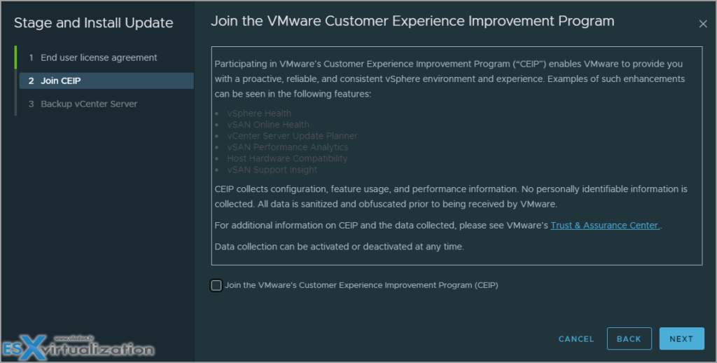 Upgrade your VMware VCSA to the latest VCSA 8 U3b - latest security ...