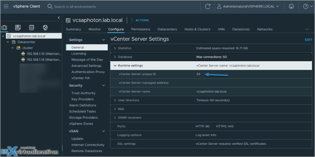 Upgrade your VMware VCSA to the latest VCSA 8 U3b - latest security ...