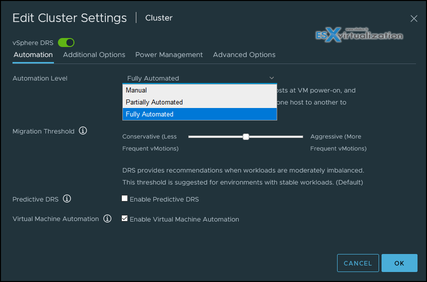VCP7-DCV Objective 1.6.1 - Describe Distributed Resource Scheduler (DRS ...
