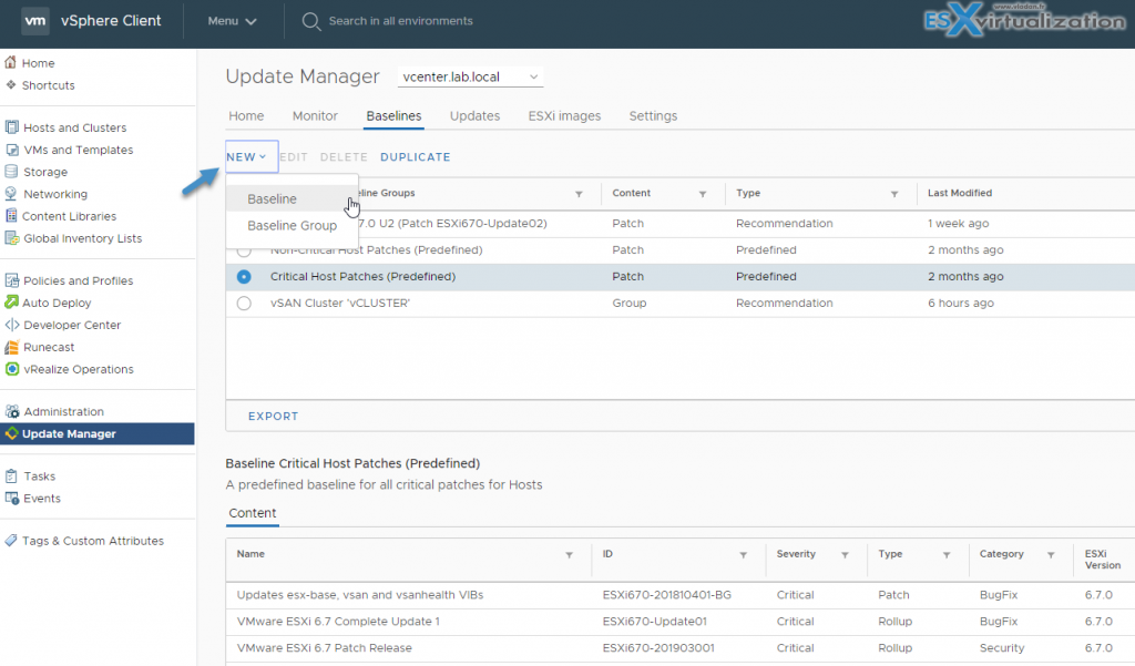 Vcp67 Dcv Objective 715 Utilize Vmware Vsphere Update Manager Vum