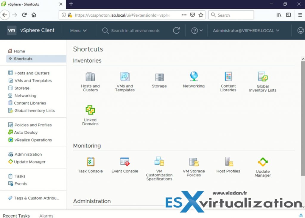 How To Login Into VMware vCenter Server Appliance (VCSA) Management ...