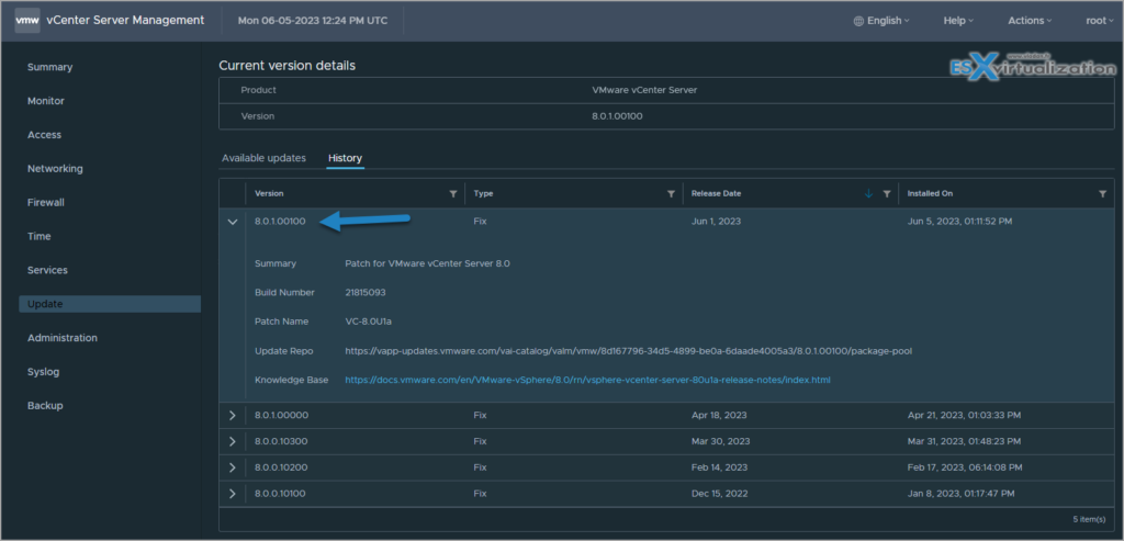 VMware vCenter Server Appliance 8.0U1a Released - ESX Virtualization