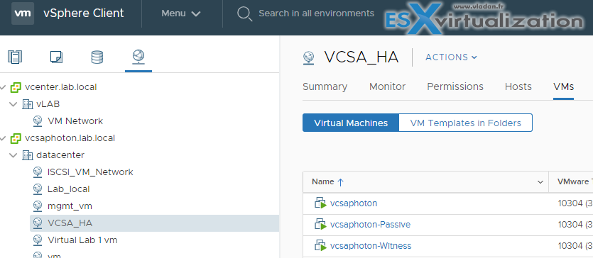 Vcp6 7 Dcv Objective 1 2 Identify Vcenter High Availability Ha Requirements Esx Virtualization