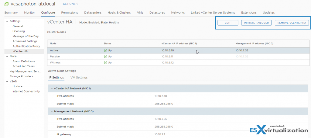 Vcp6 7 Dcv Objective 1 2 Identify Vcenter High Availability Ha Requirements Esx Virtualization