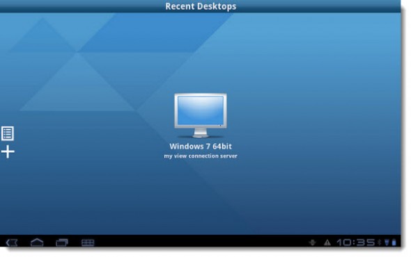 VMware View Client for Android - ESX Virtualization