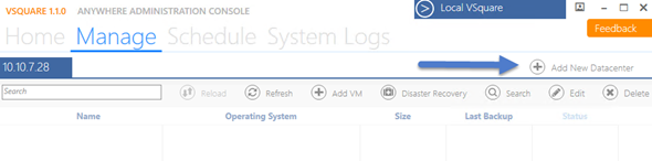 How To Backup And Restore Vm In Vsquare Backup Esx Virtualization